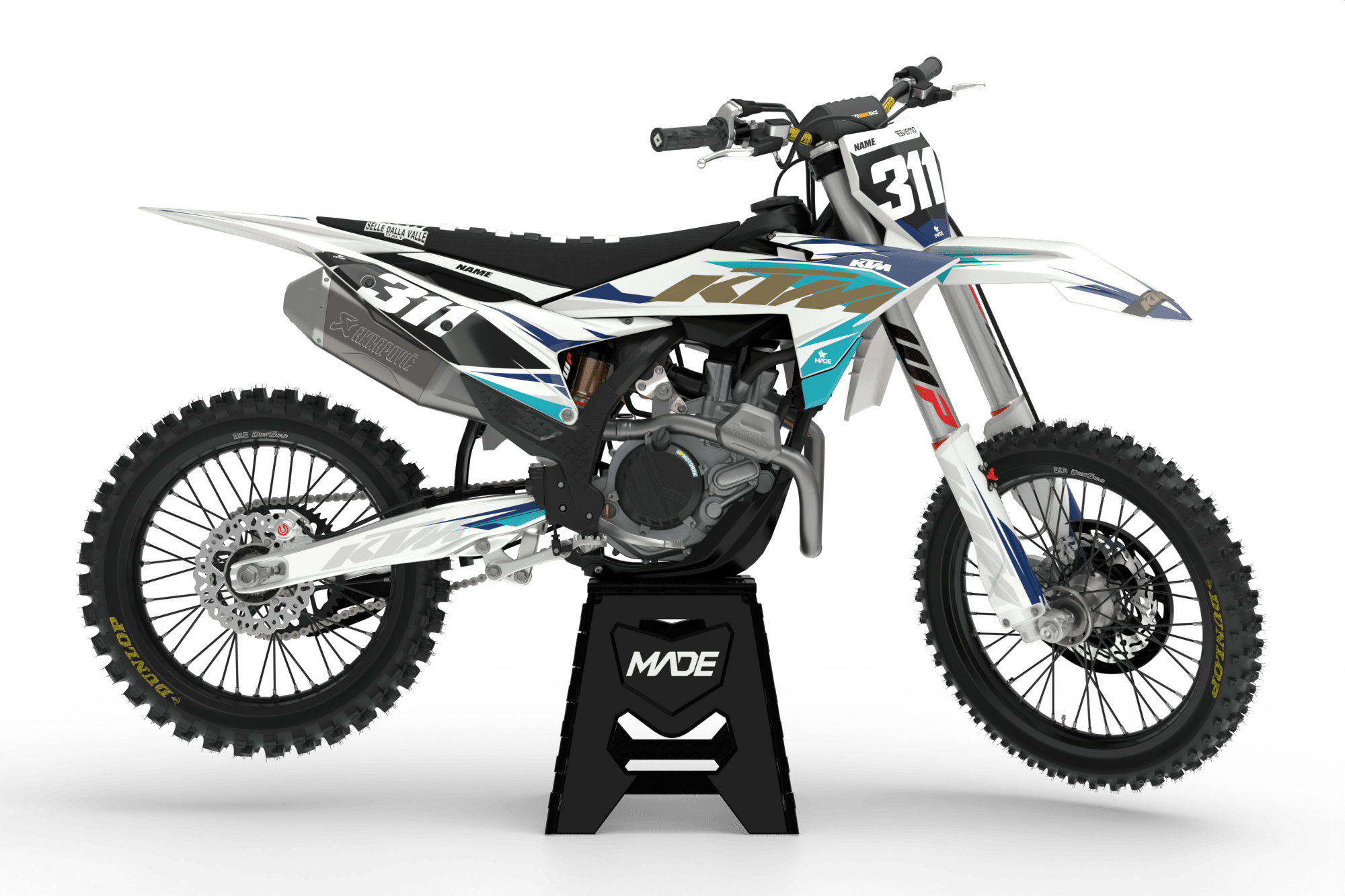 KTM DUKE GRAPHICS KIT factory licensed product – Madestickers